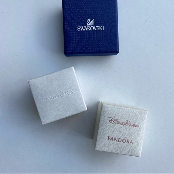 Pandora | Jewelry | Bundle 3 Pandora Swarovski Small Empty Boxes | Poshmark